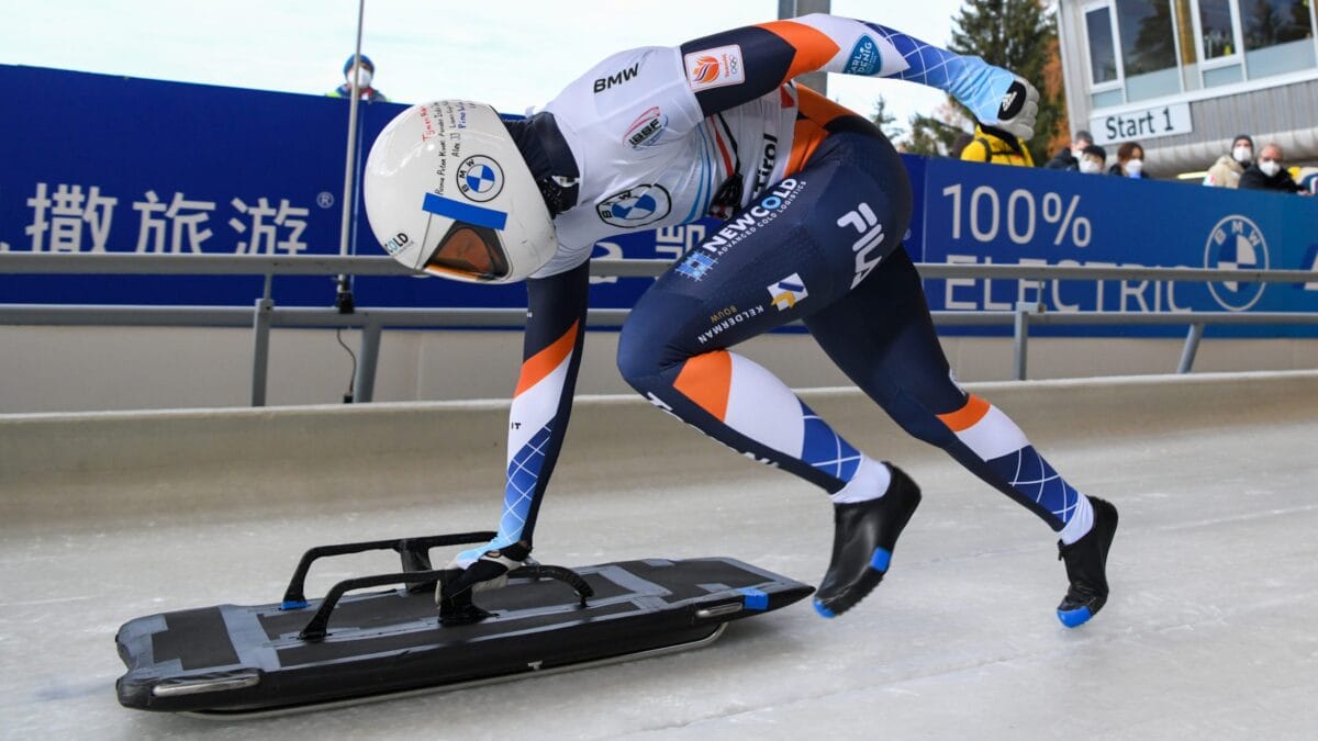 Alles over de skeleton slee van Kimberley Bos! - U-Sport
